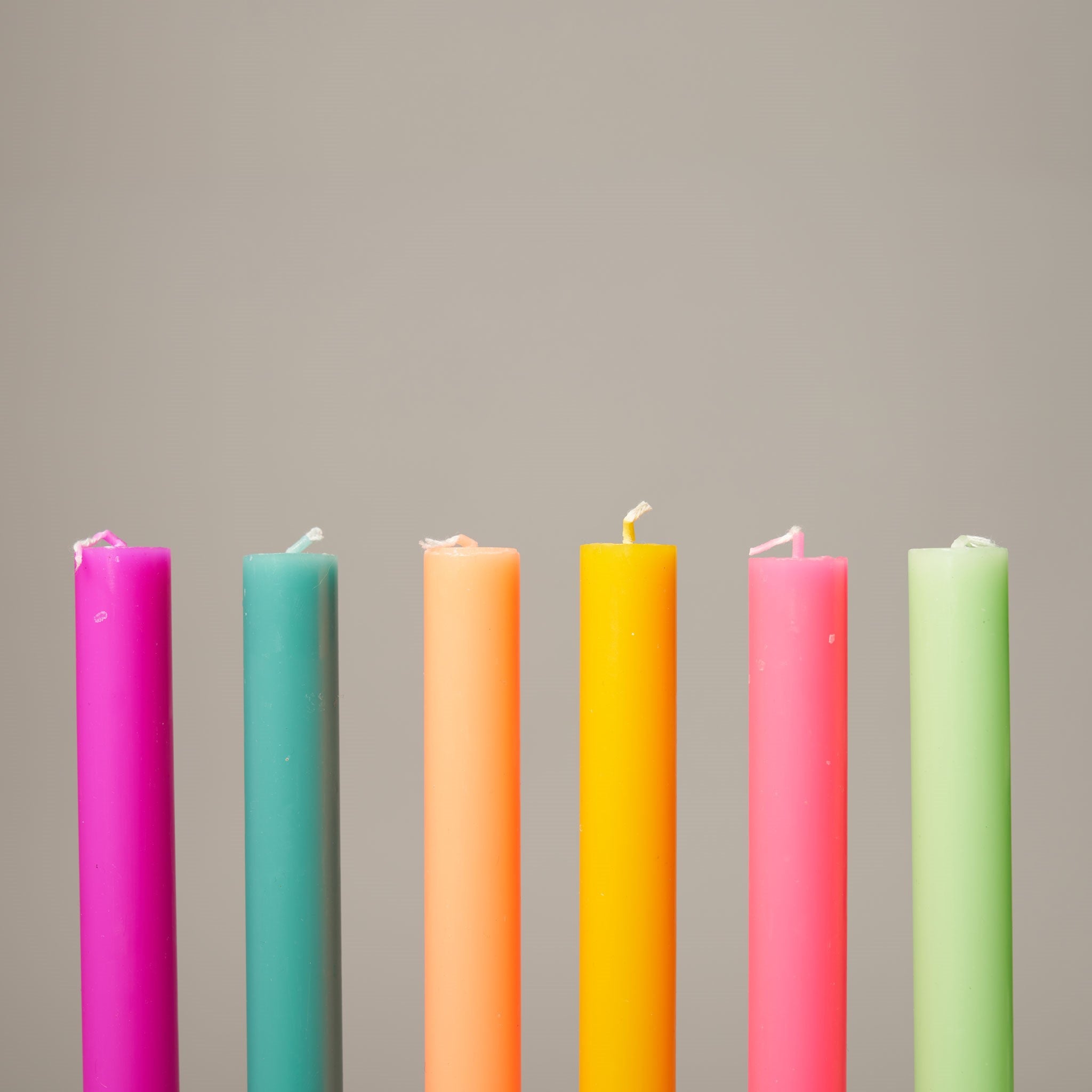 True Grace Candles I Coloured Dining Candles – Tessa’s Kitchen HK
